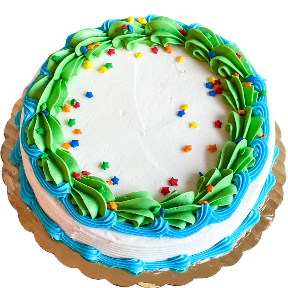 Pool Day Round Cake – Baker Maid | Wholesale & White Label Bakery